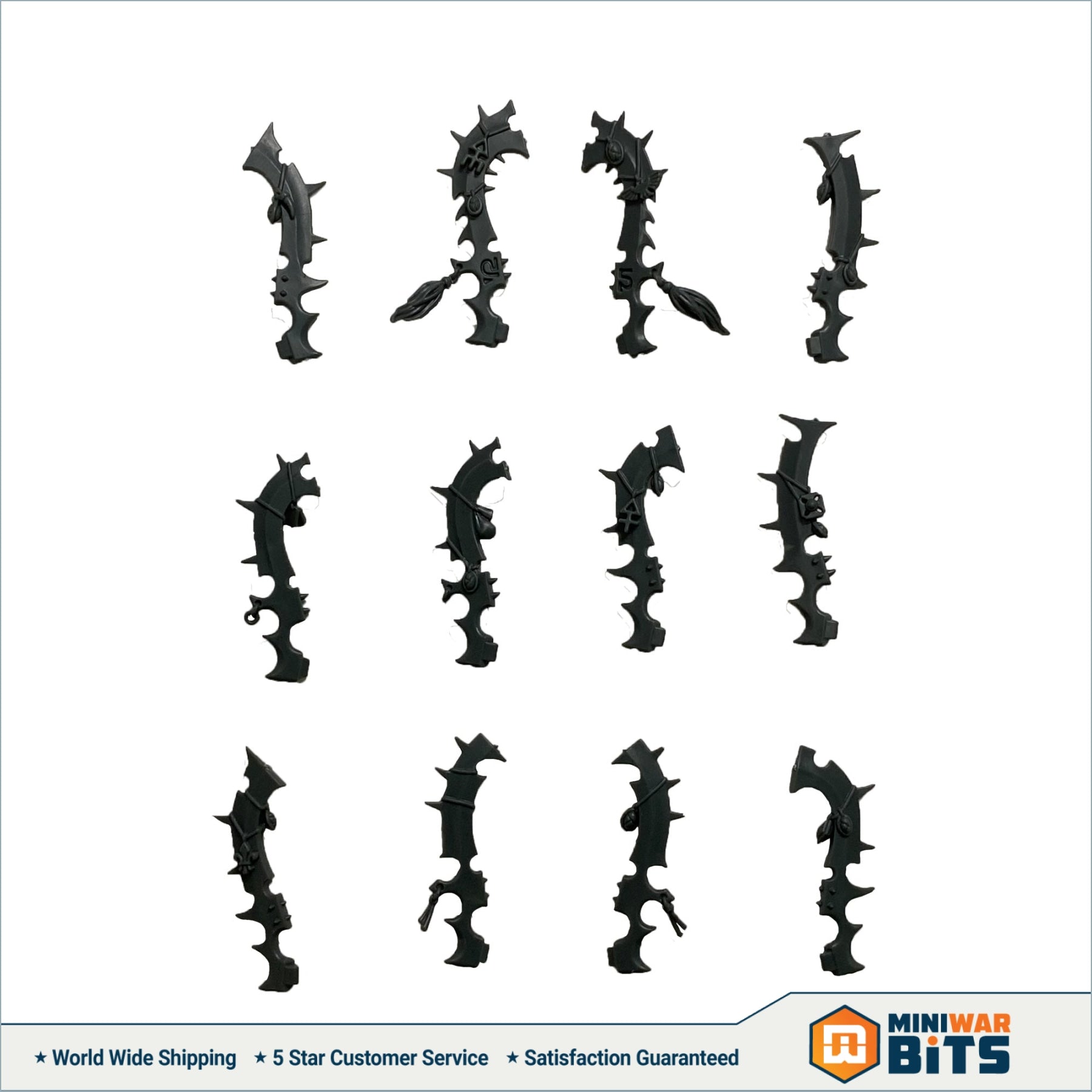 Incubi Back Vanes Bits - MiniWar Bits