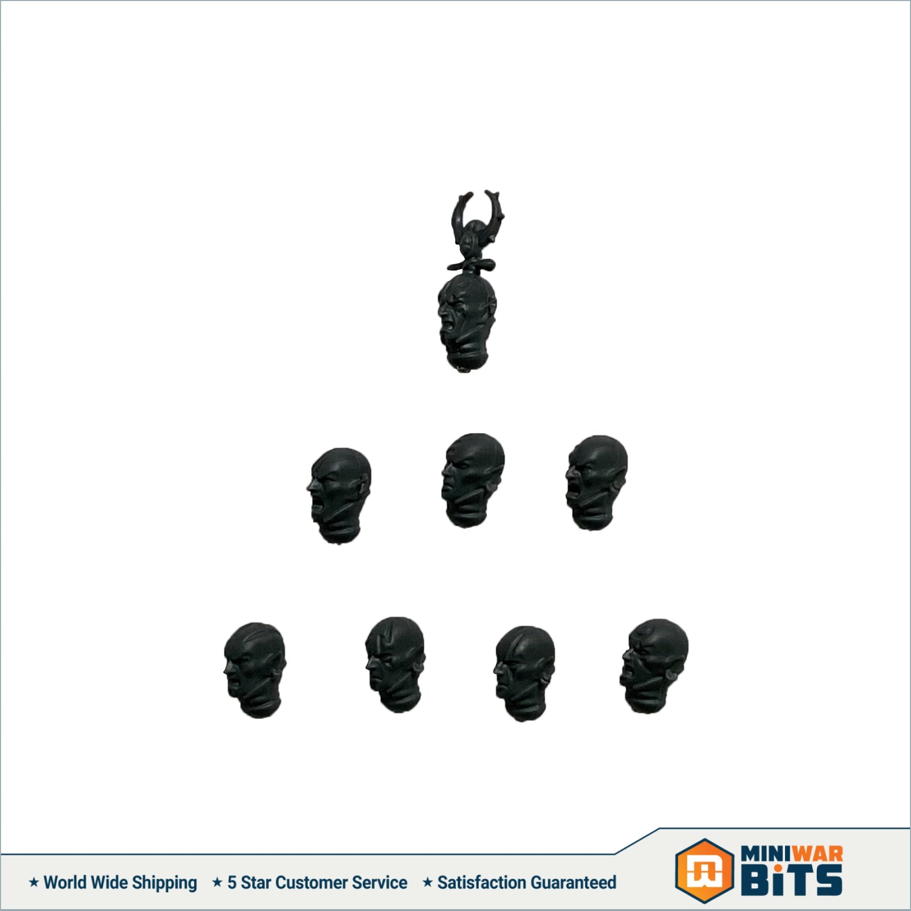 Incubi Helmetless Face Head Bits - MiniWar Bits