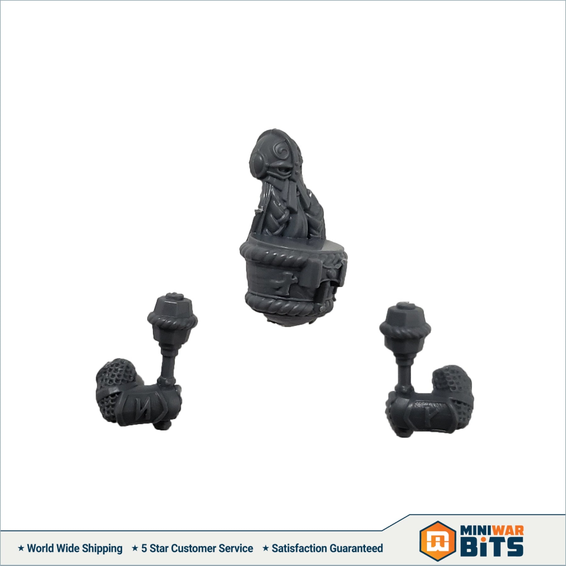 Ironbreakers Drummer Upgrade Bits - MiniWar Bits