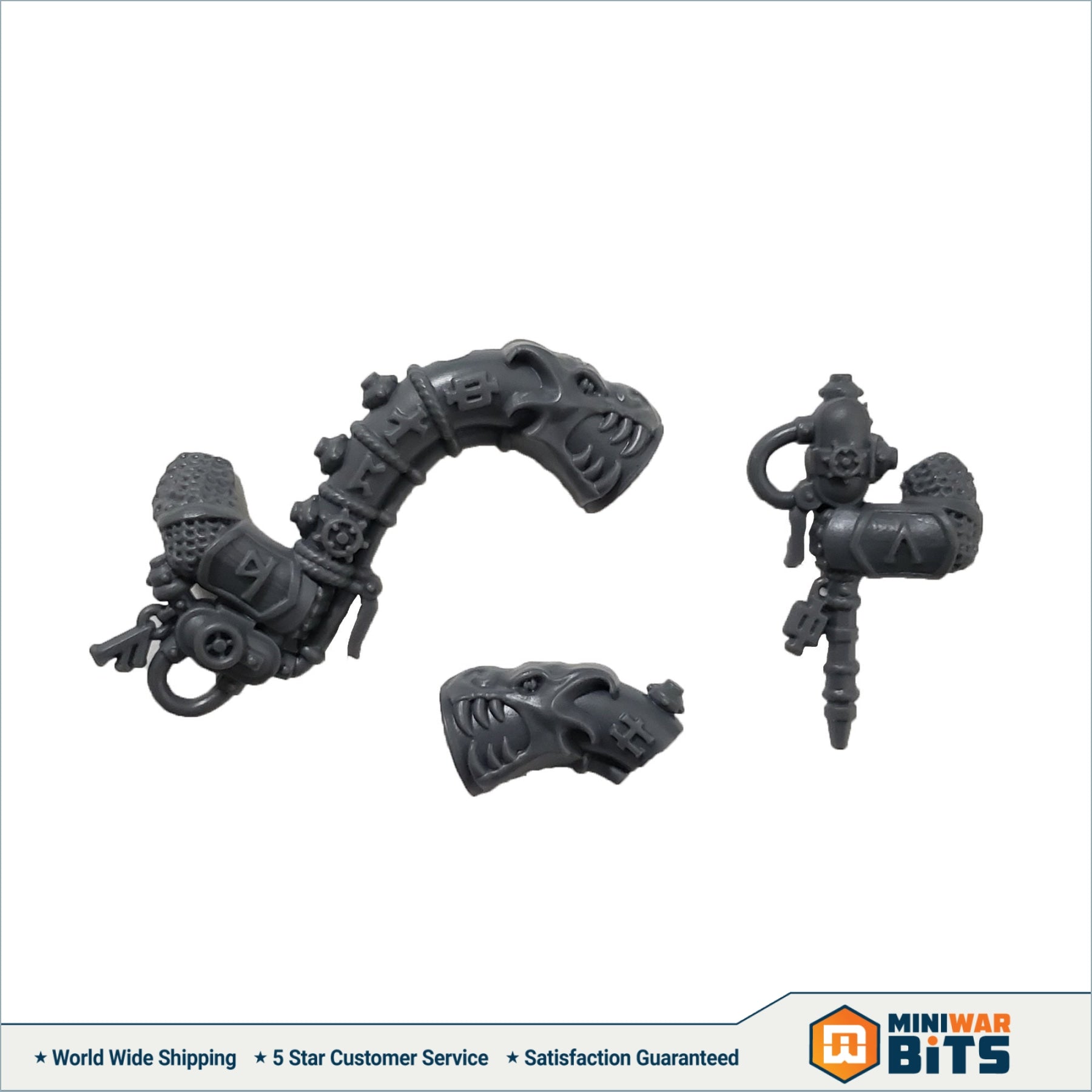 Ironbreakers Horn Blower Upgrade Bits - MiniWar Bits