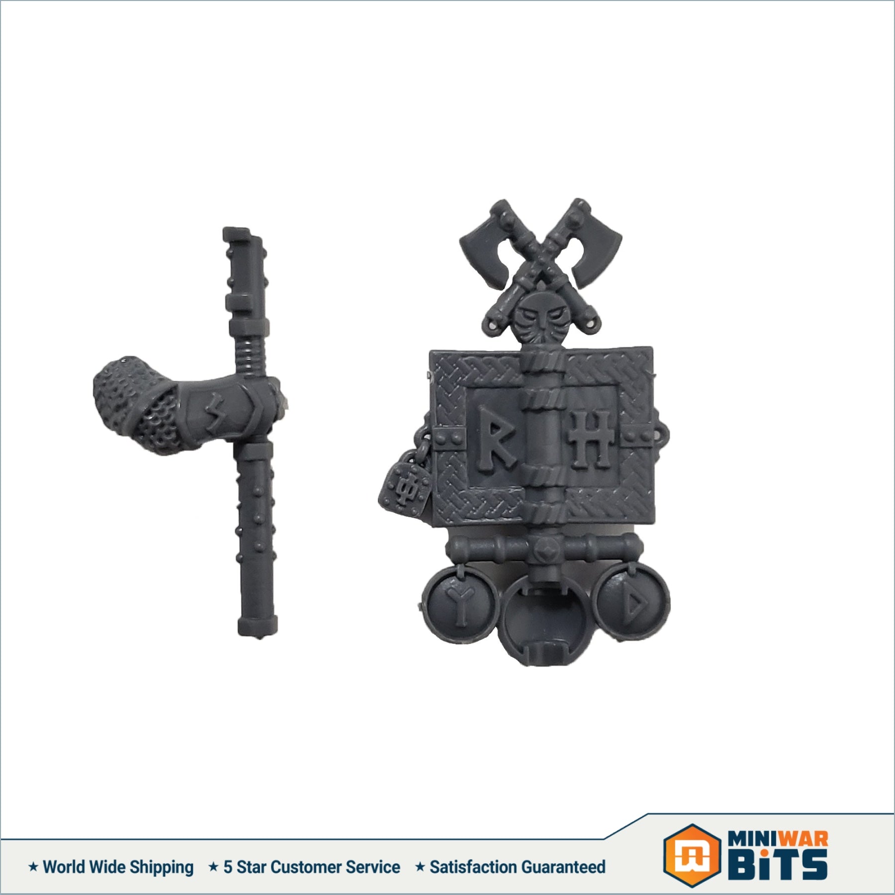 Ironbreakers Icon Bearer Bits - MiniWar Bits