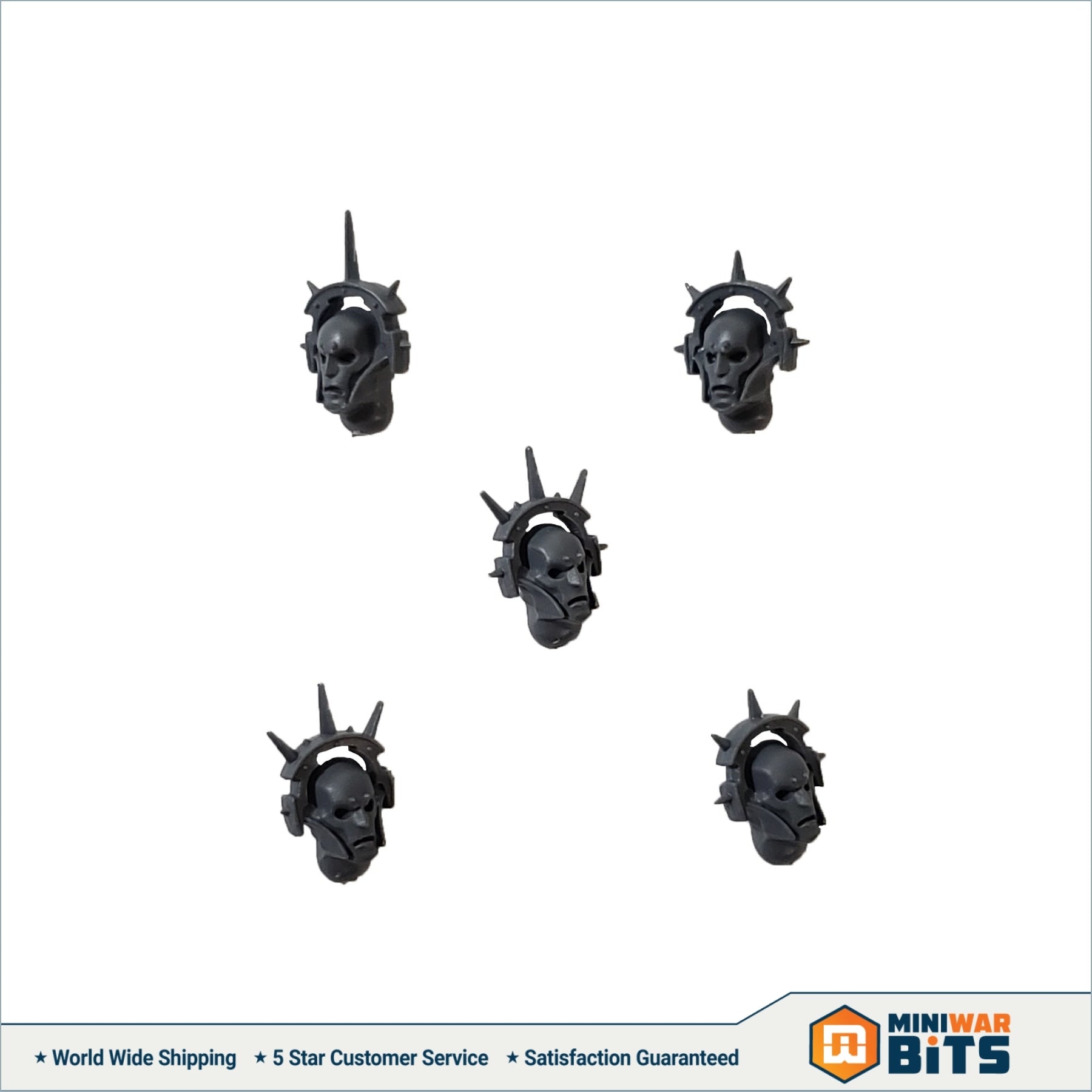 Judicators Head Bits 2 - MiniWar Bits