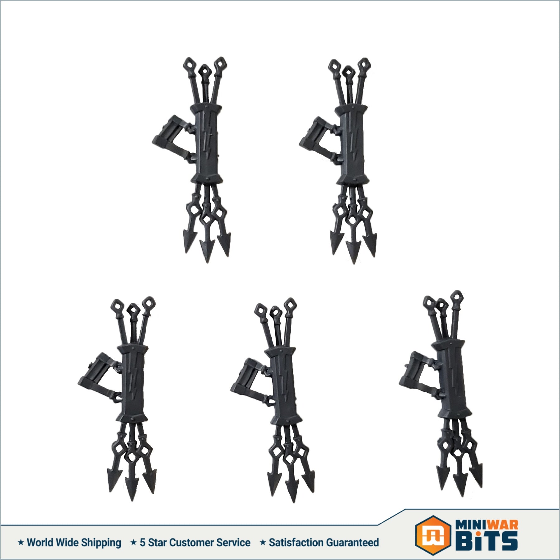 Judicators Skybolt Arrow Quiver Bits - MiniWar Bits