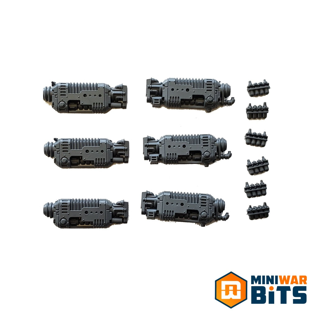 Kataphron Destroyer Plasma Culverin Bits - MiniWar Bits