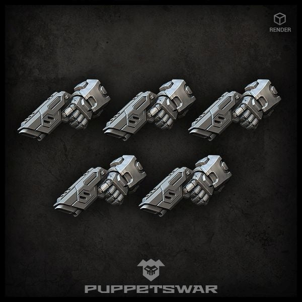 Laser Pistol (left hand) - MiniWar Bits