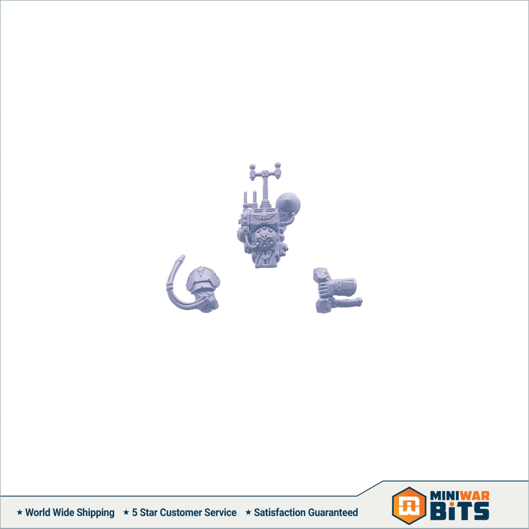 Militarum Tempestus Scion Vox-Caster Bits - MiniWar Bits