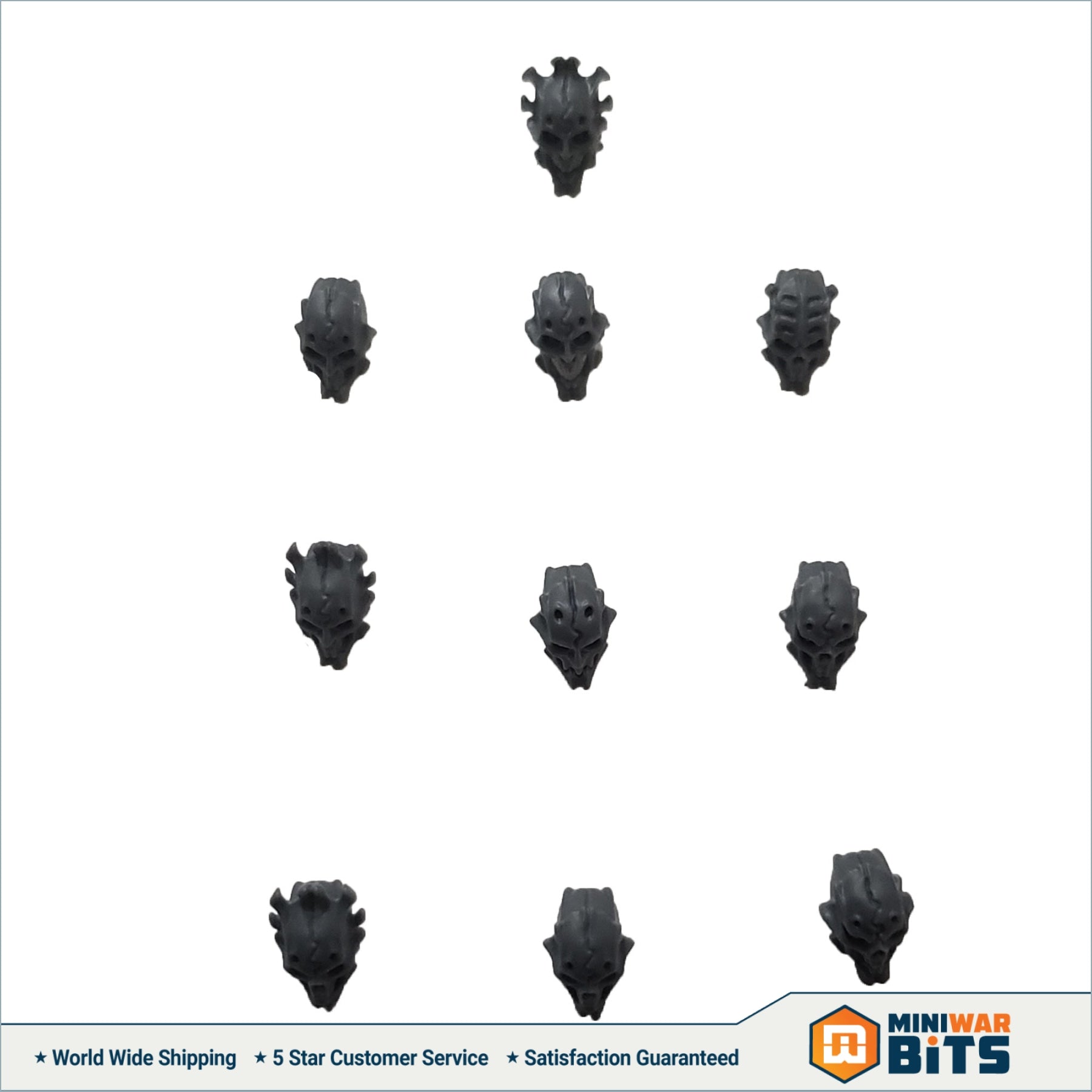 Mortek Guard Head Bits - MiniWar Bits