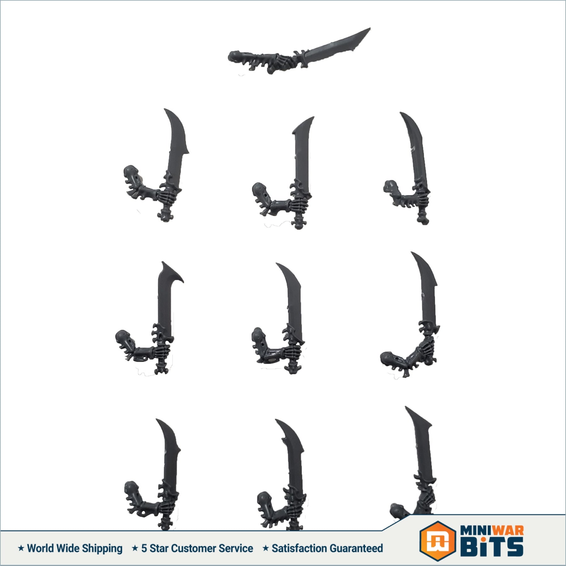 Mortek Guard Nadirite Blade Bits - MiniWar Bits