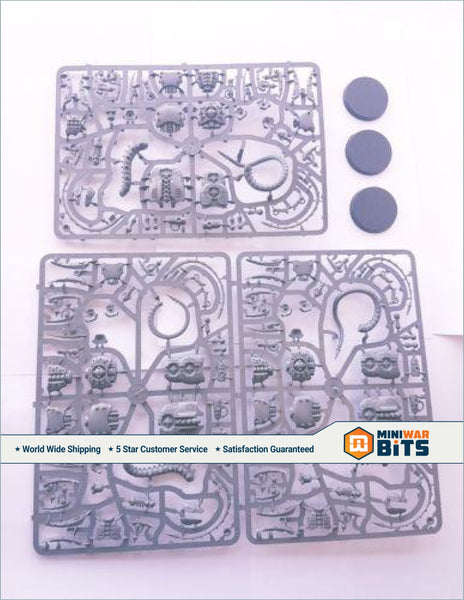 Necron Canopek Wraith Sprues Set (x3) - Warhammer 40k (NIS) - MiniWar Bits