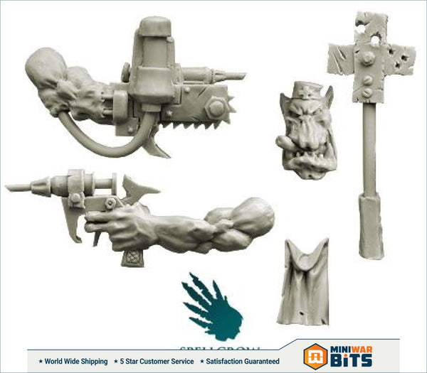 Orc Doctor - Conversion Set Bits - MiniWar Bits