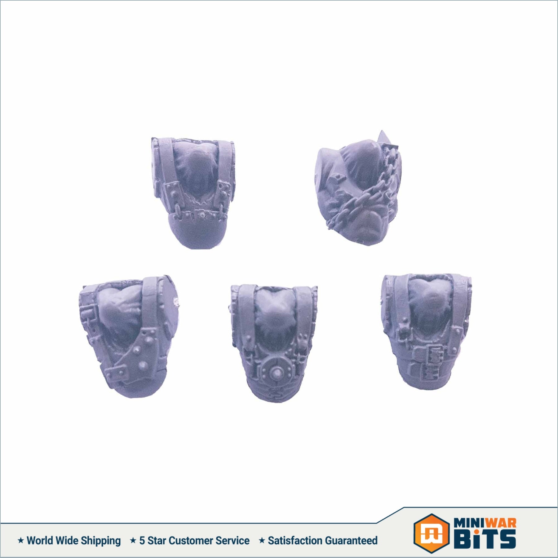 Ork Lootas Burna Torsos (x5) Bits - Warhammer 40k - MiniWar Bits