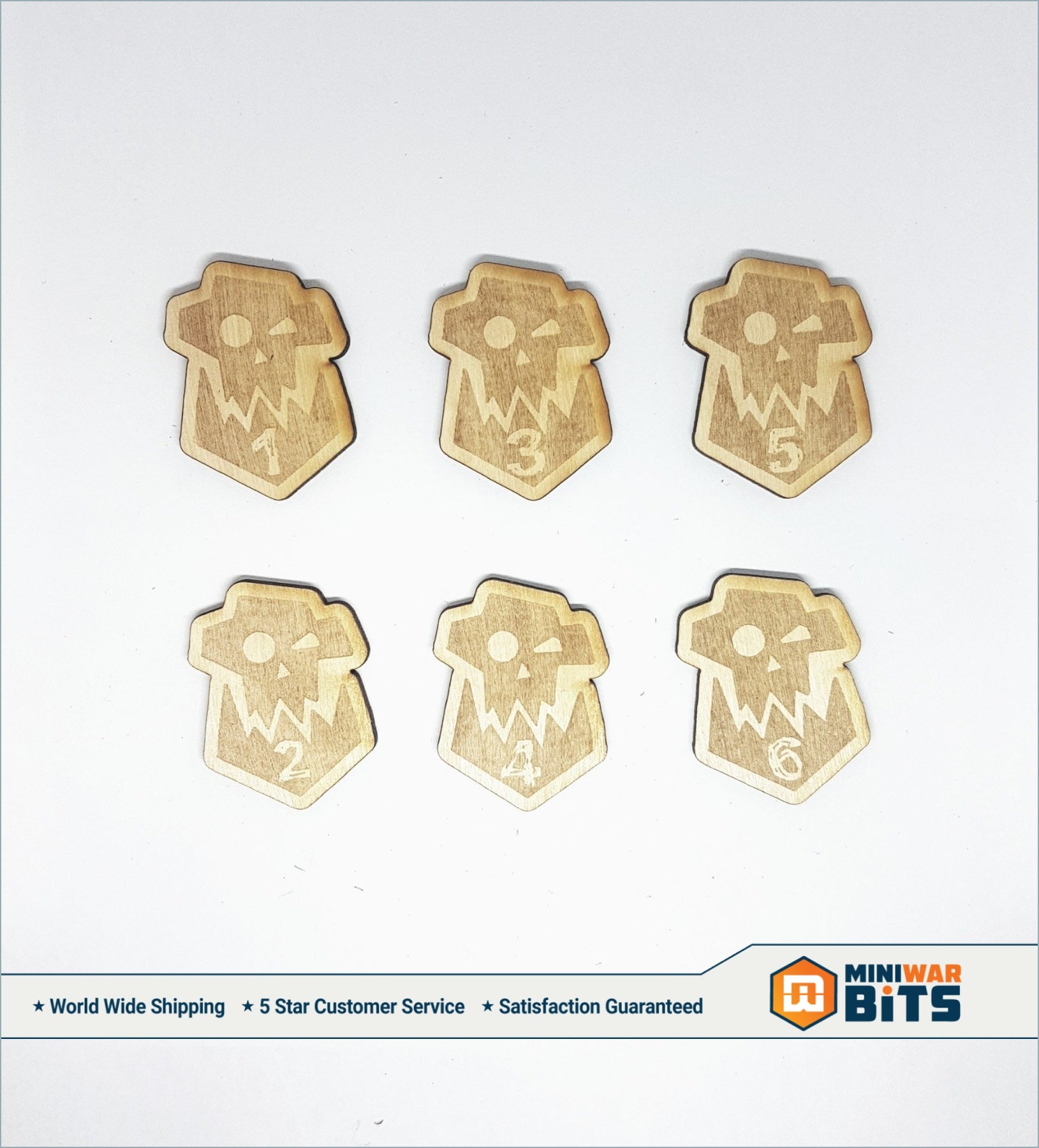 Ork Objective Marker Set - MiniWar Bits