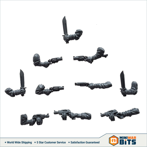 Orlock Gang Stub Gun, Drum Fed Autopistol & Fighting Knive Bits ...