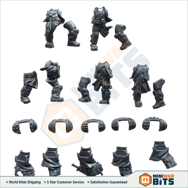 Orlock Gang Torso Body & Leg Bits - MiniWar Bits