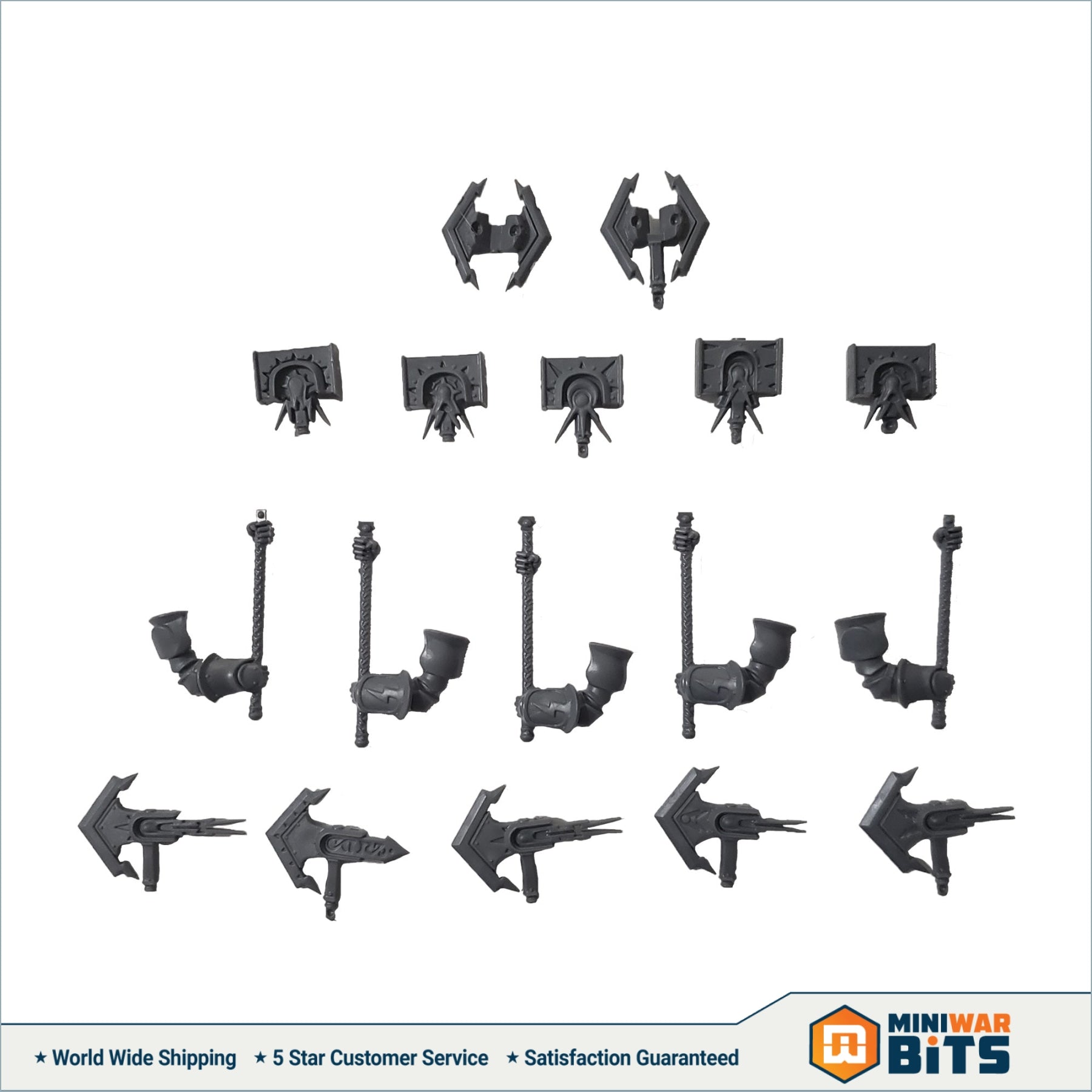 Paladin Decimator Retributor Bits - MiniWar Bits