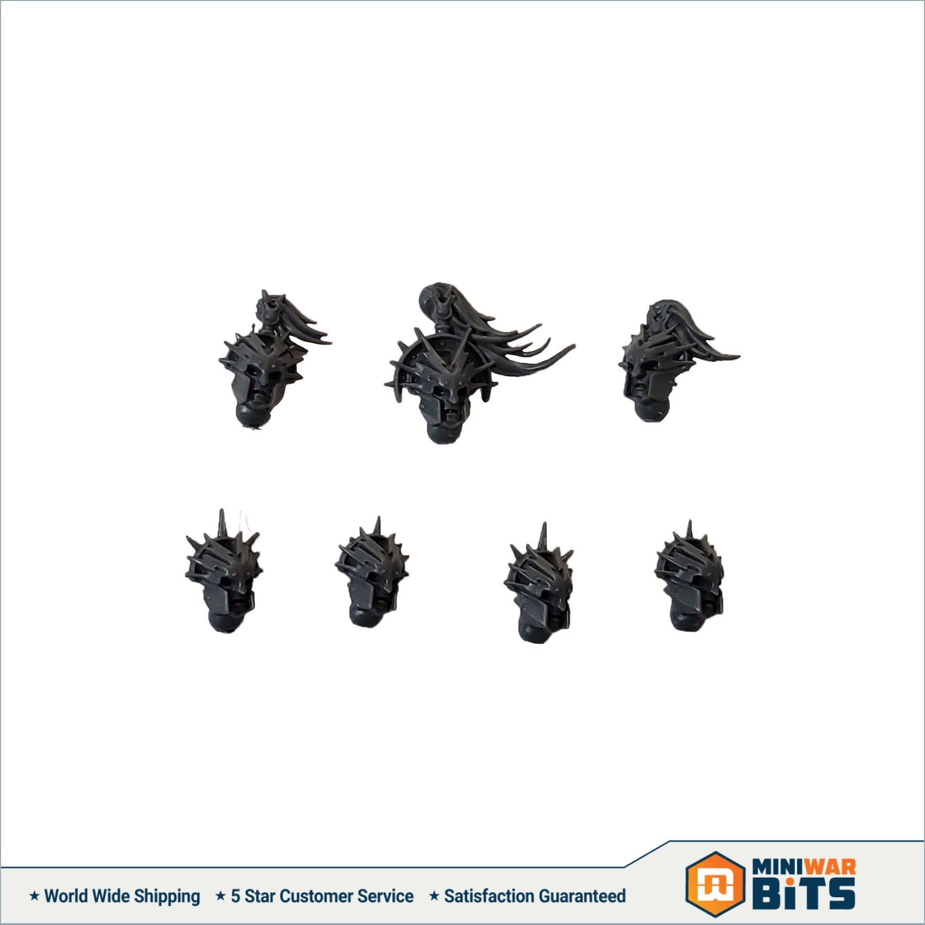 Paladin Retributor Head Bits - MiniWar Bits