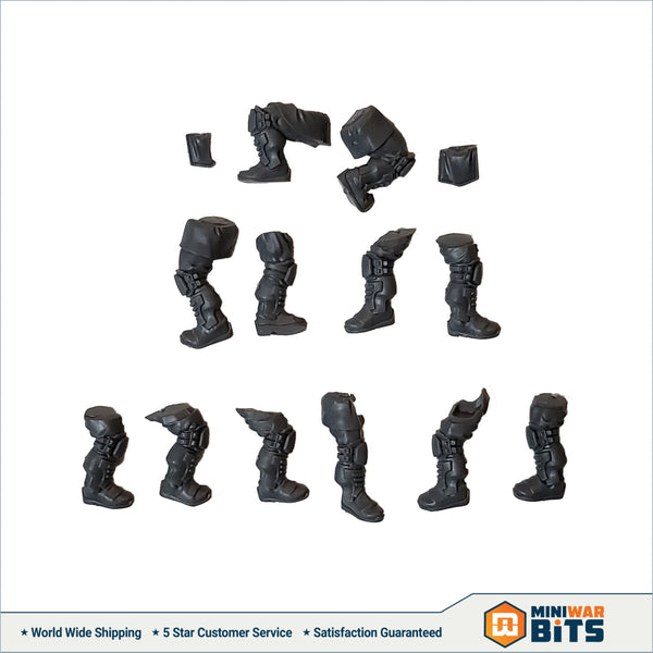 Palanite Enforcer Patrol Leg Bits - MiniWar Bits