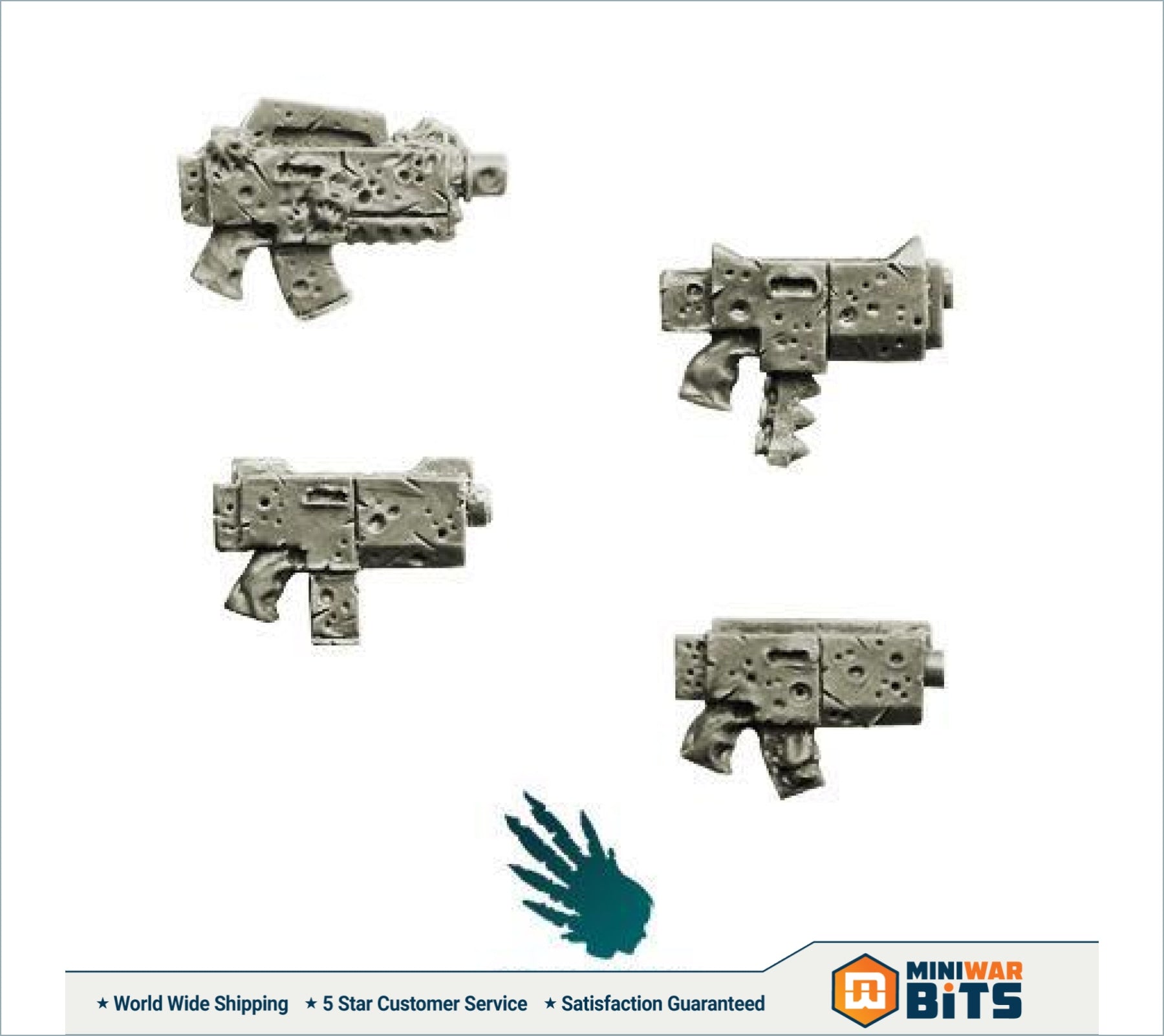 Plague Knights Rapid Guns Bits - MiniWar Bits