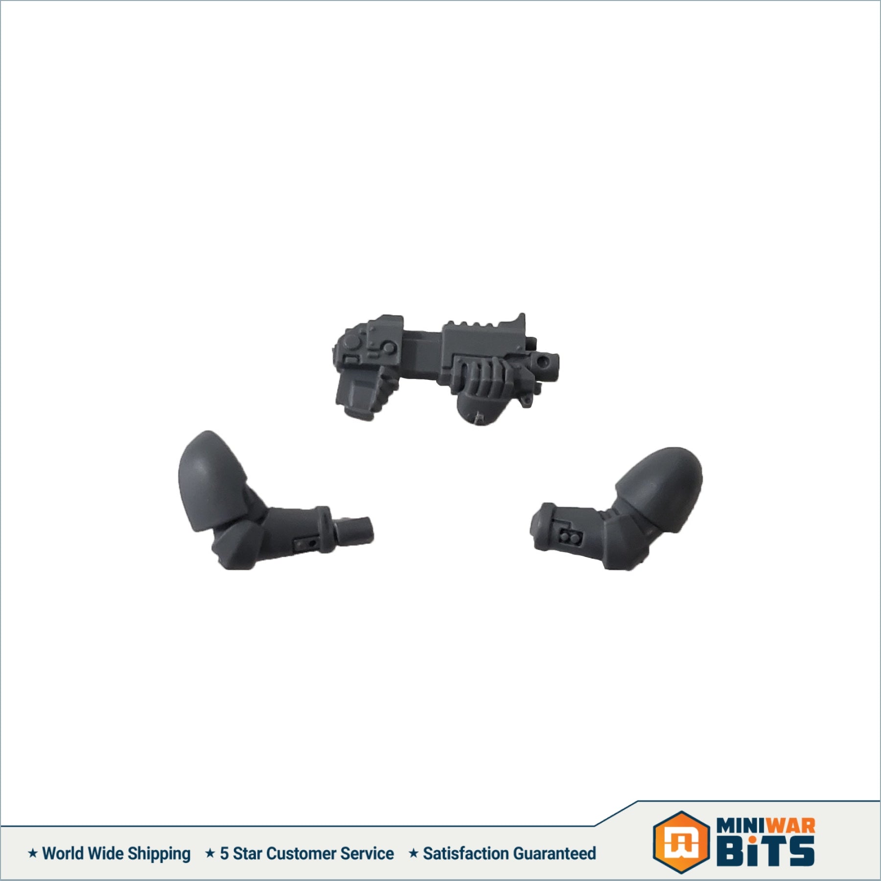 Primaris Infilitrator Incursor Single Bolter Arm Bits - MiniWar Bits