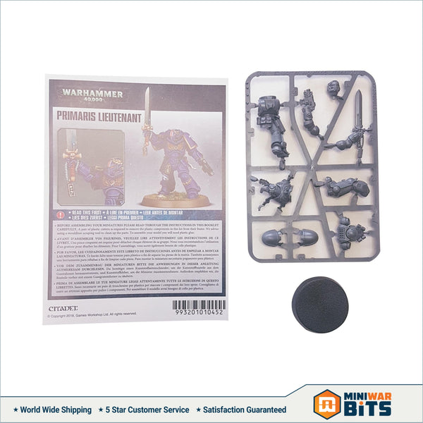 Primaris Lieutenant Character Sprue - MiniWar Bits