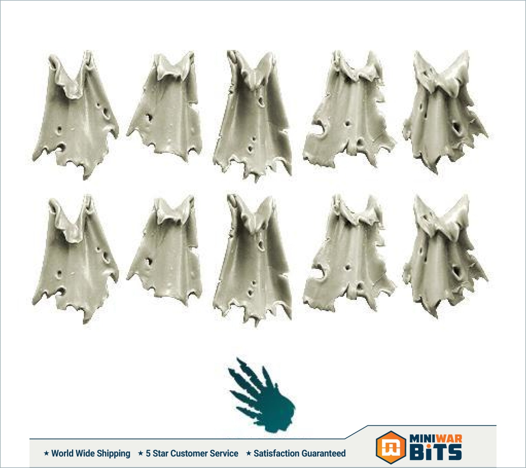 Rags Tabards Bits - MiniWar Bits