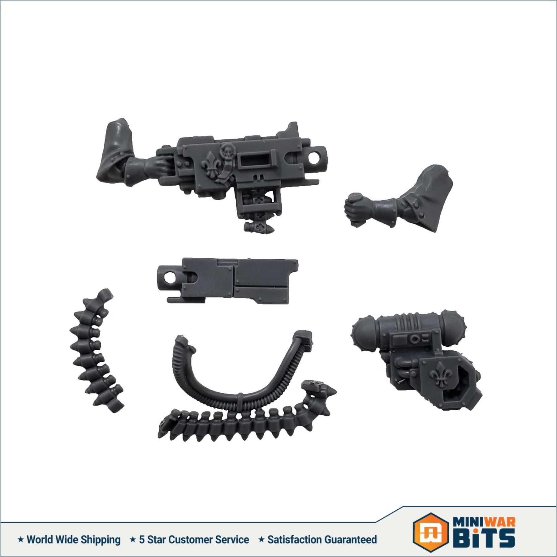 Retributor Squad Heavy Bolter Bits - MiniWar Bits