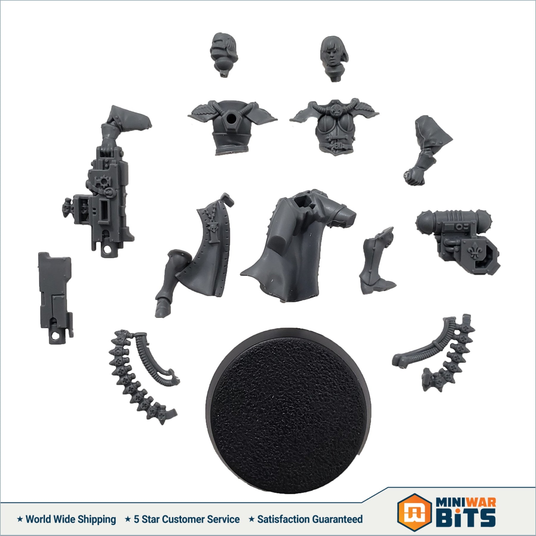 Retributor w Heavy Bolter Single Figure - MiniWar Bits