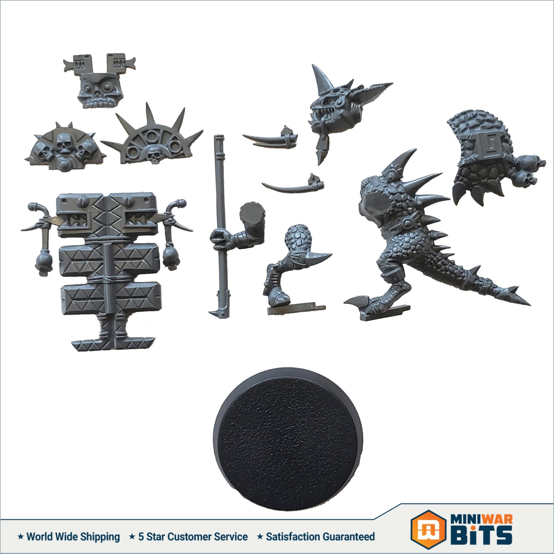 Saurus Guard Stardrake Iconbearer Single Figure - MiniWar Bits