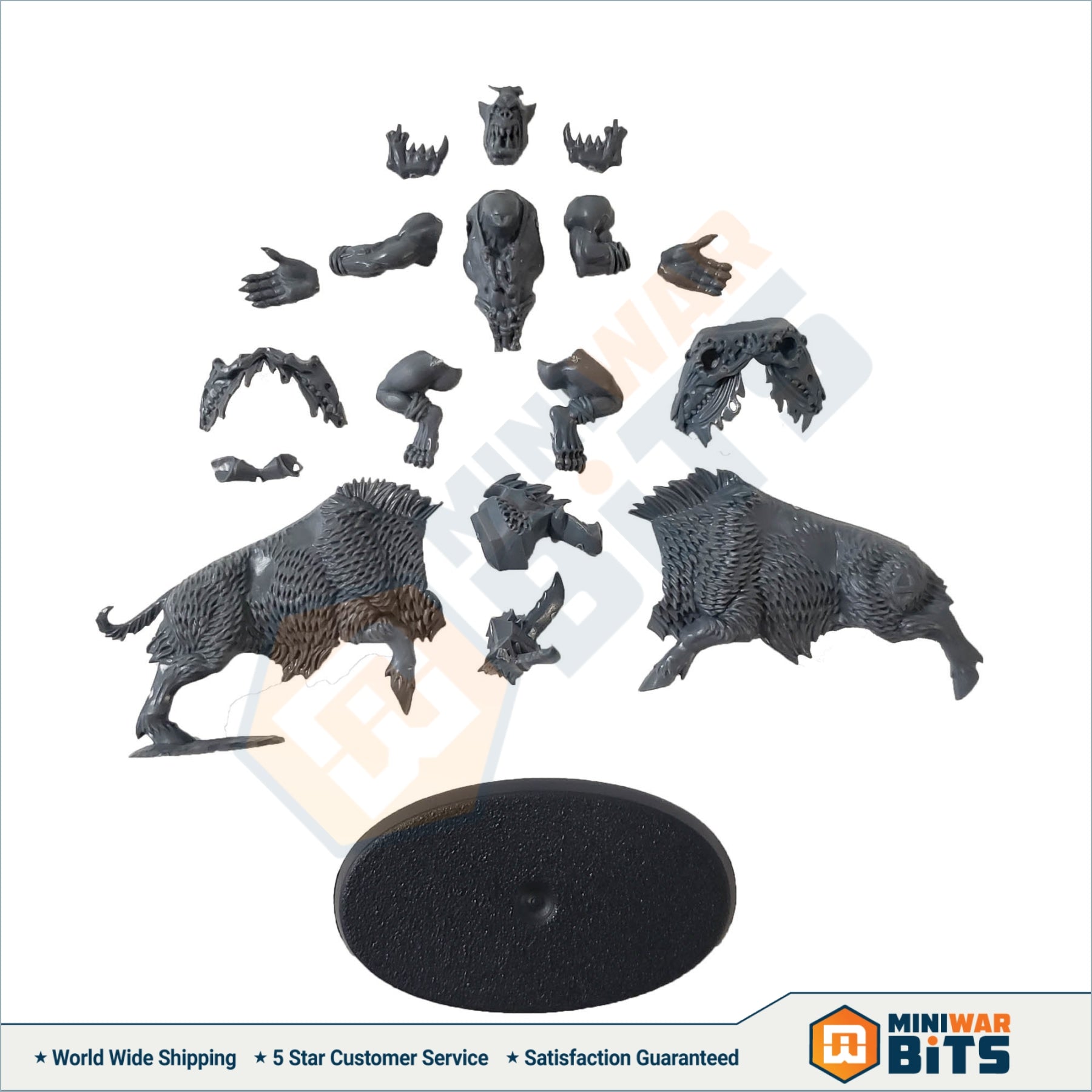 Savage Boarboy Thumper Single Figure - MiniWar Bits