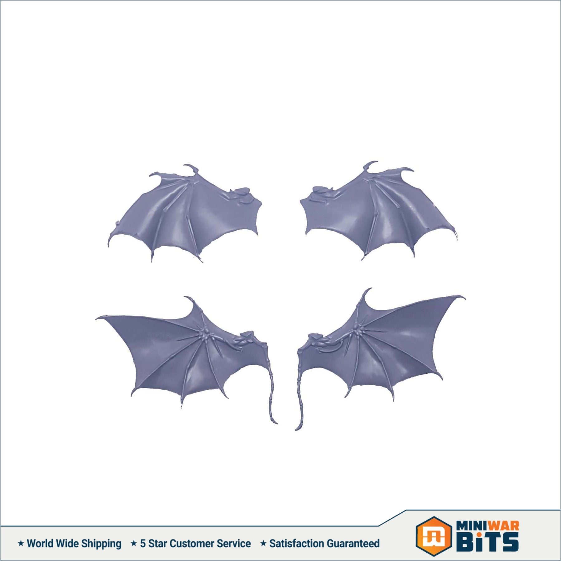 Scourge Bat Wing Bits - MiniWar Bits