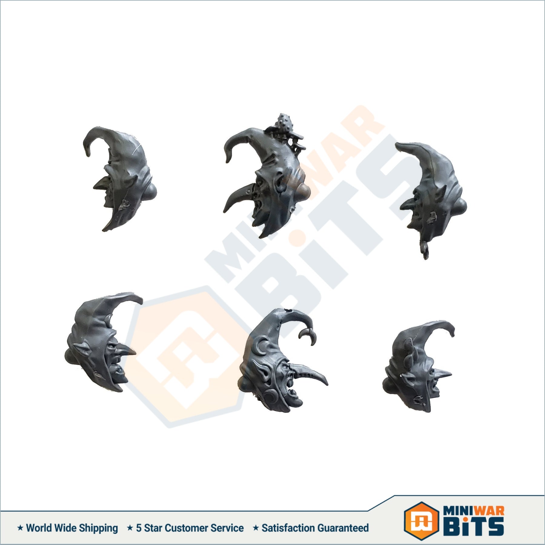 Sneaky Snuffler Head Bits - MiniWar Bits