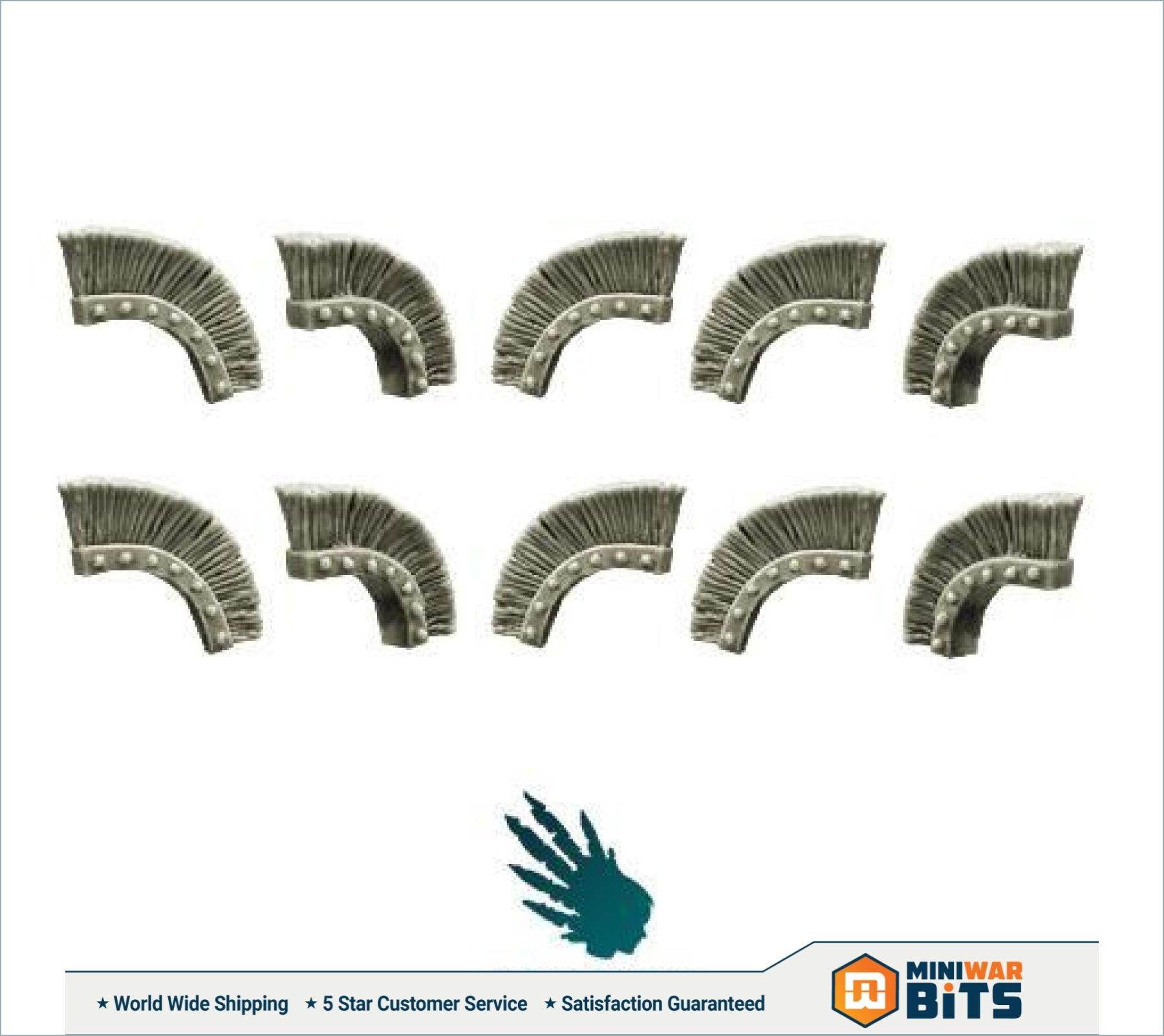 Space Knights Crests Bits - MiniWar Bits