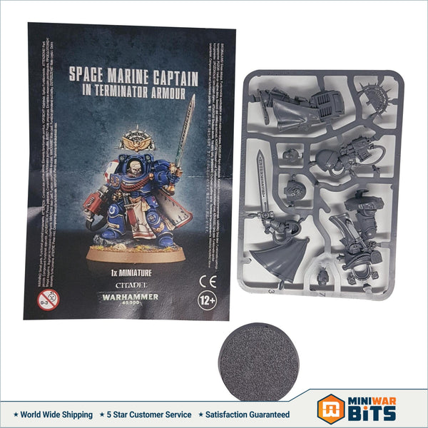 Space Marine Captain in Terminator Armour - MiniWar Bits