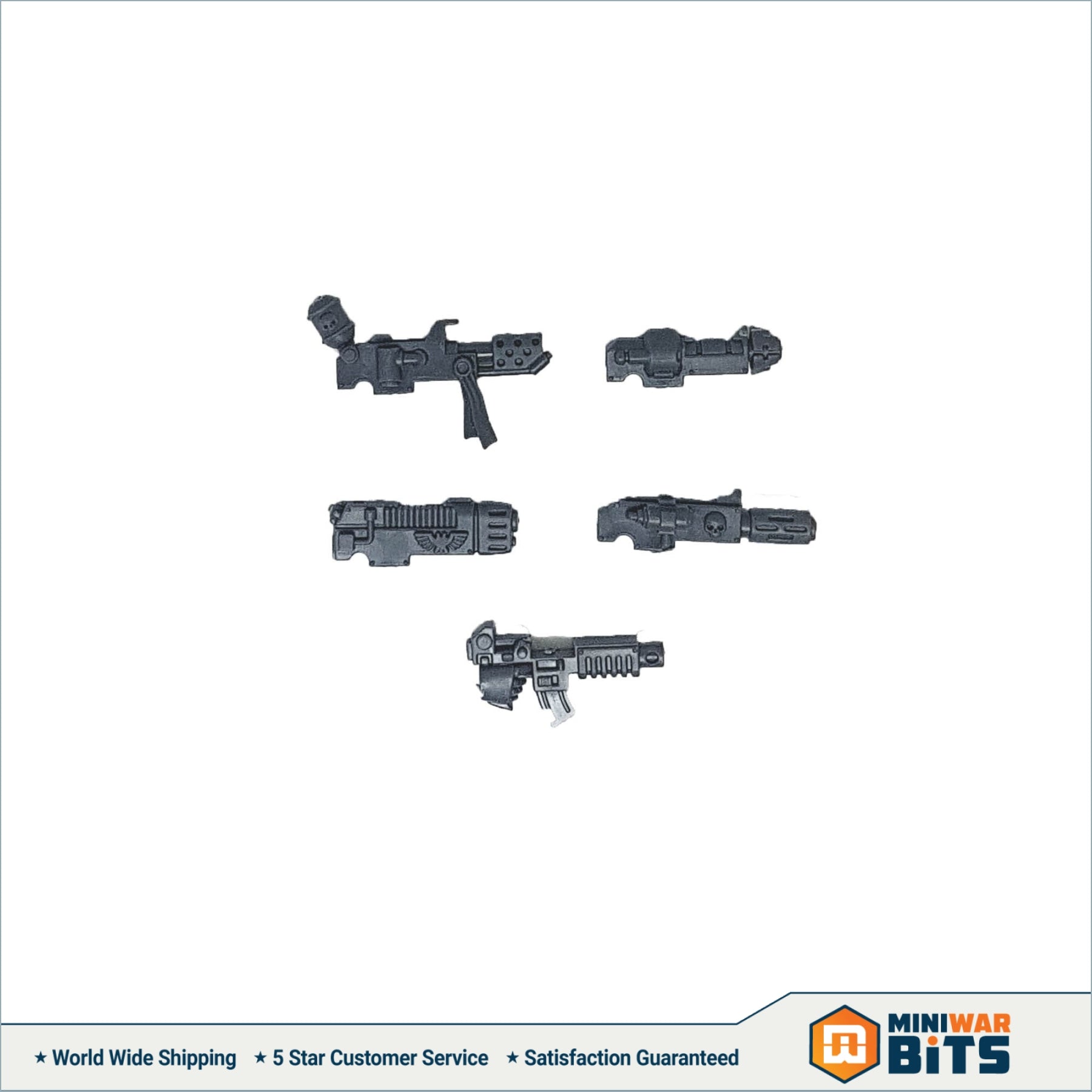 Space Marine Combi-weapons Bolter Bits - MiniWar Bits