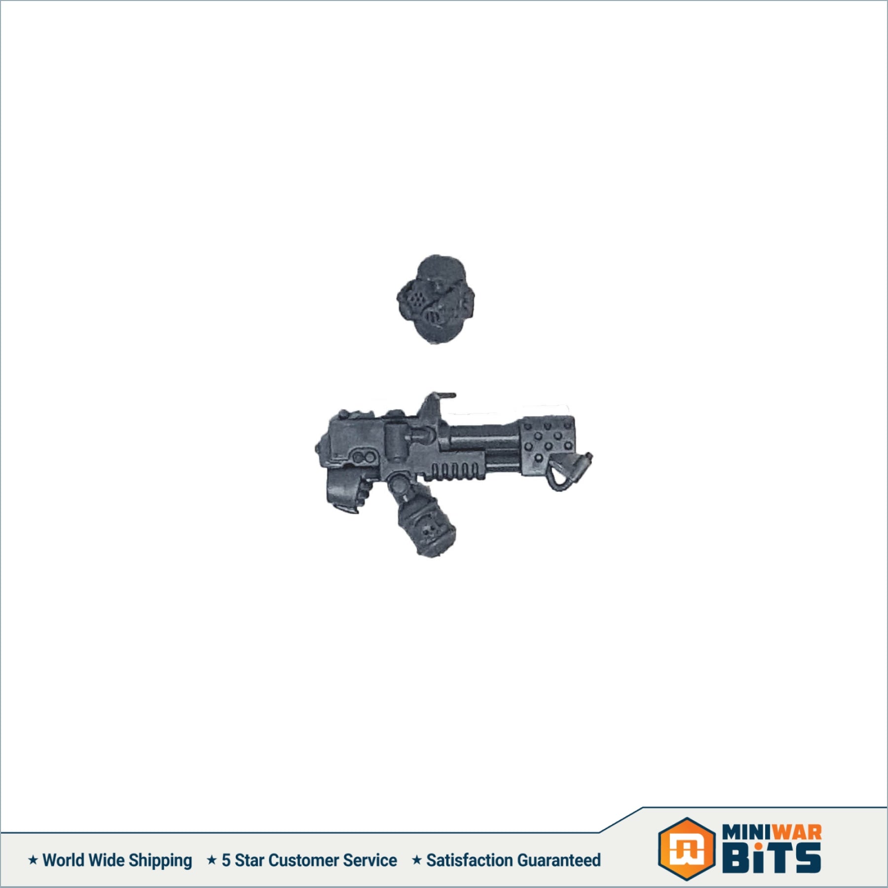 Space Marine Flamer & Head Bits - MiniWar Bits