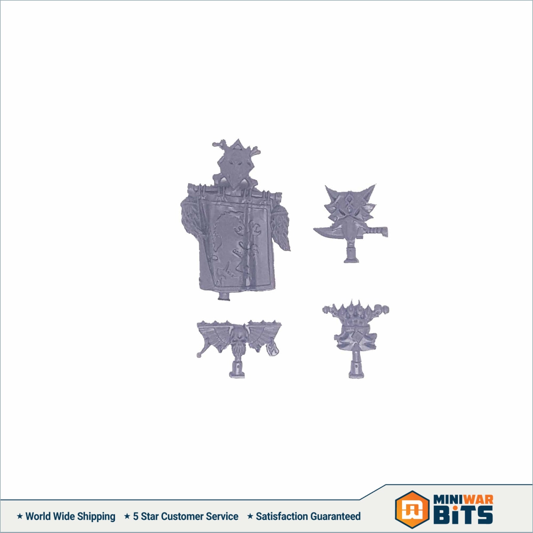 Space Wolves Back Pack Totem Bits - MiniWar Bits
