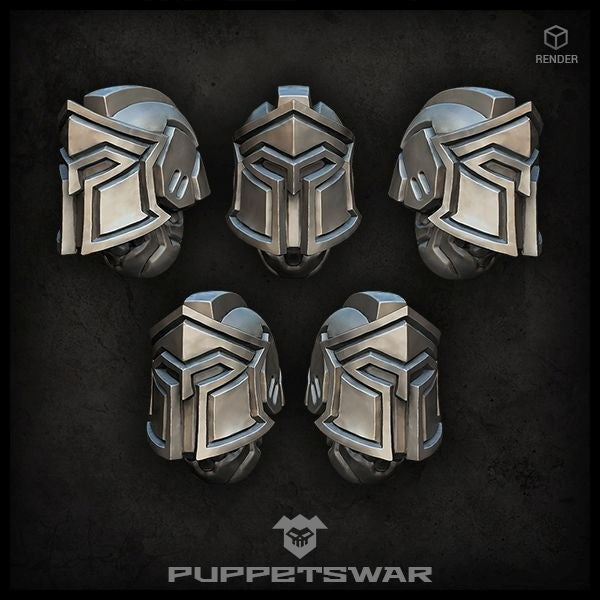 Spartan and Hoplites Helmets - MiniWar Bits