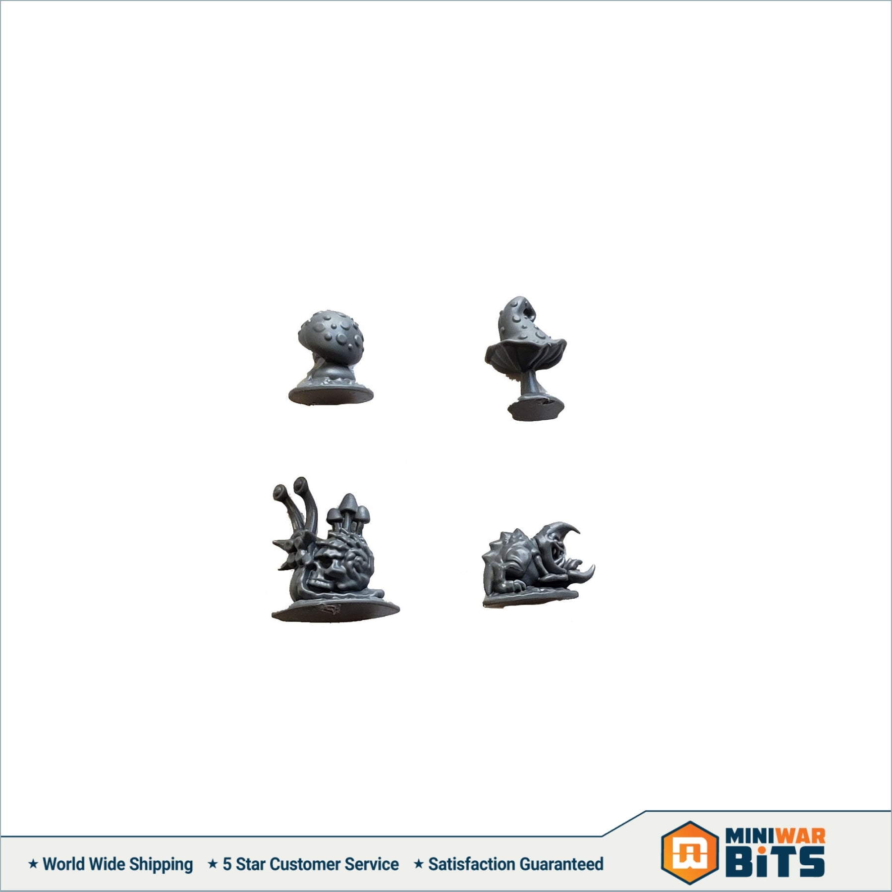 Squig Herd Mushroom Base Scenery Bits - MiniWar Bits