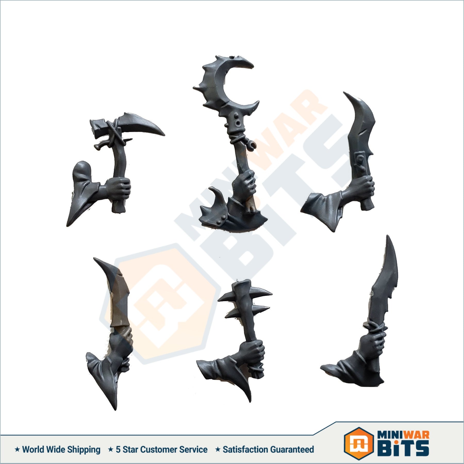 Squig Hopper Slitta Hand Weapon Bits - MiniWar Bits