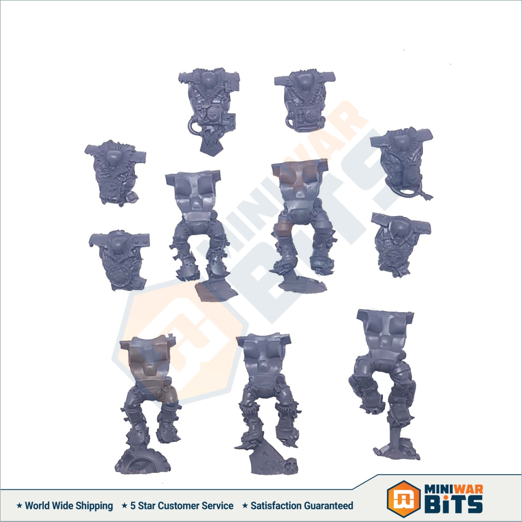 Stormboyz Torso Leg Bits - MiniWar Bits