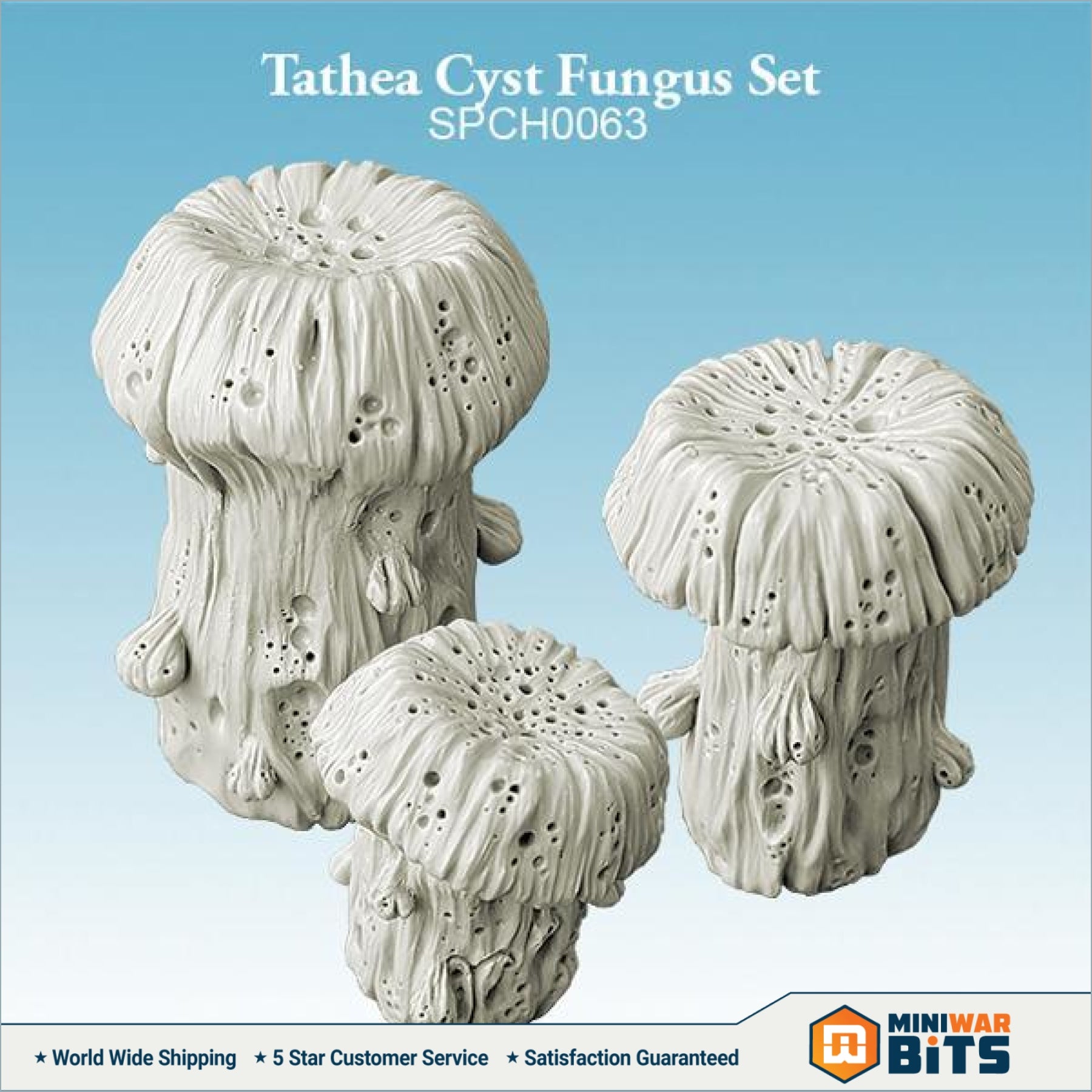 Tathea Cyst Fungus Set Bits - MiniWar Bits