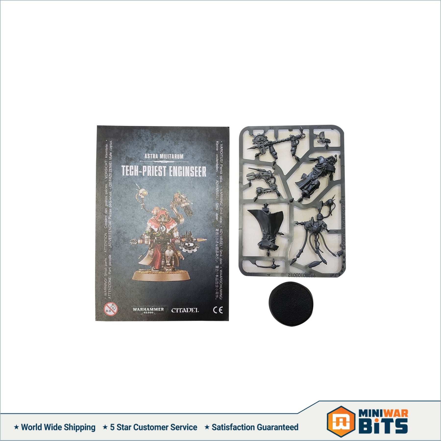 Tech-Priest Enginseer Character Sprue - MiniWar Bits