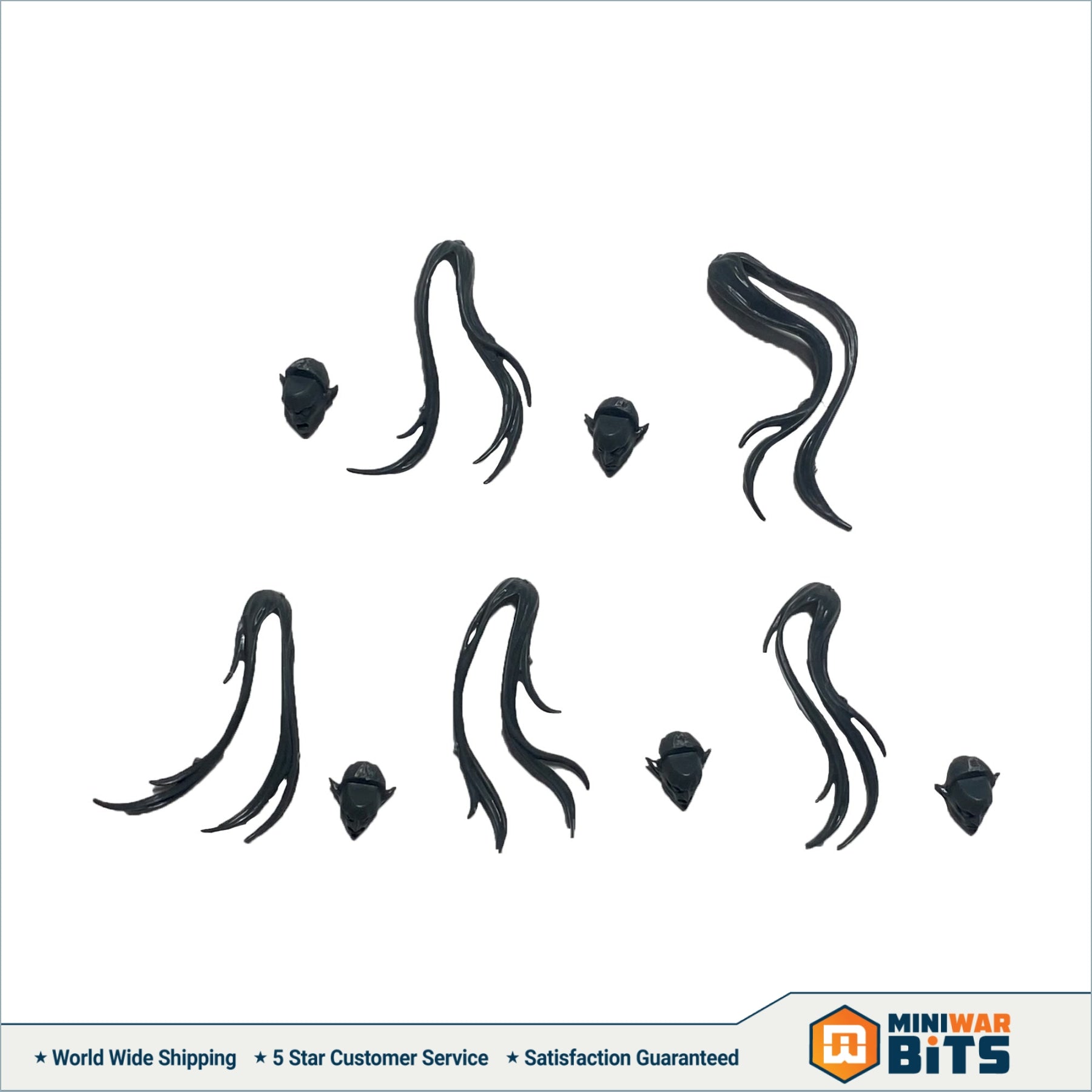 Tree-Revenant Head Hair Bits - MiniWar Bits