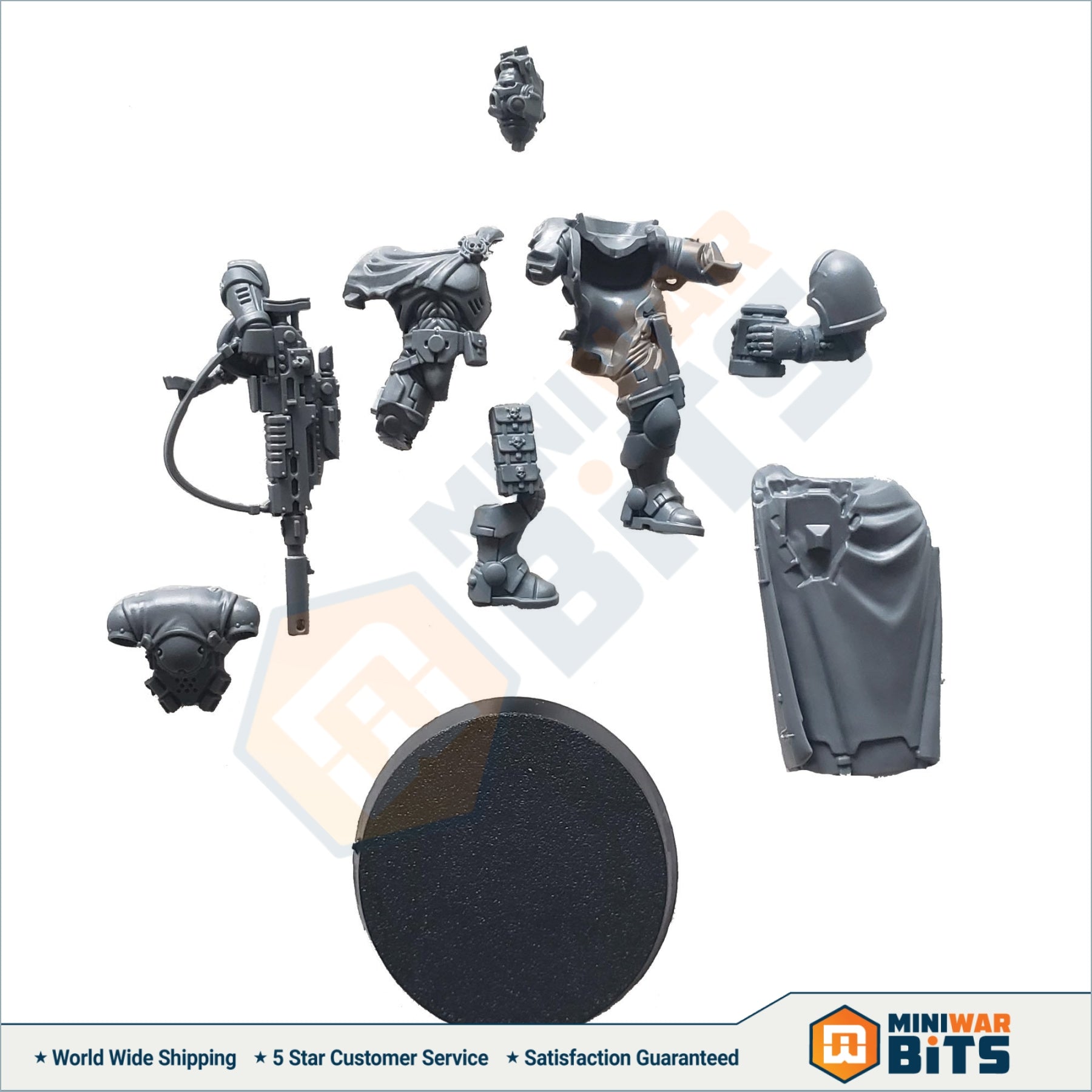 Vanguard Eliminator Sergeant Single Figure - MiniWar Bits